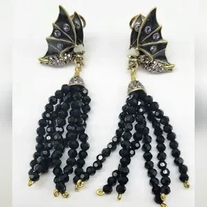 Heidi Daus | Jewelry | Heidi Daus Completely Batty Swarovski Crystal ...